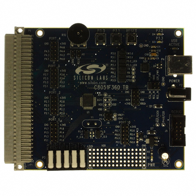 C8051F360-TB-K Silicon Labs | Development Boards, Kits, Programmers | DigiKey